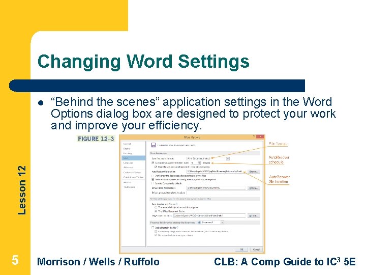 Lesson 12 Getting Started with Word Essentials Computer