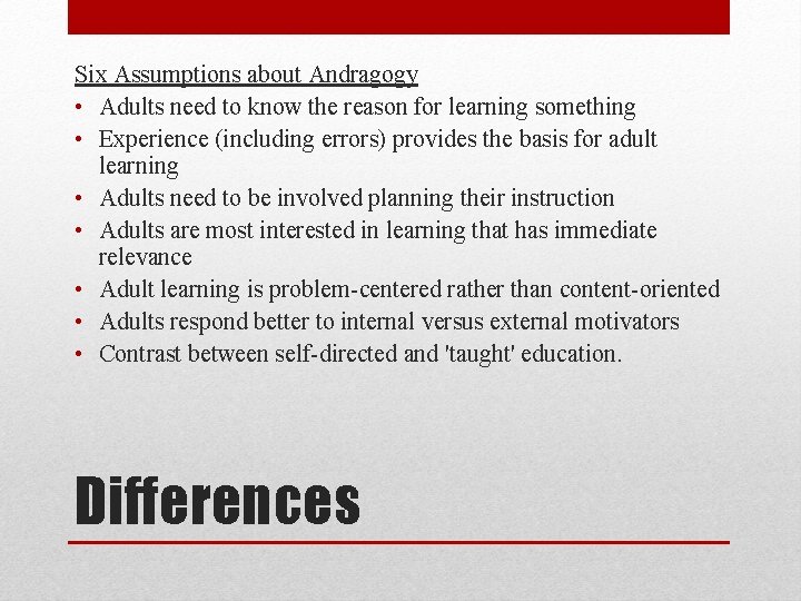 Reaching the Audience The Responsibility of the STEM