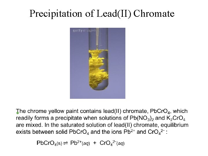 Other Ionic Equilibria Solubility Equilibrium Complex Ion Formation