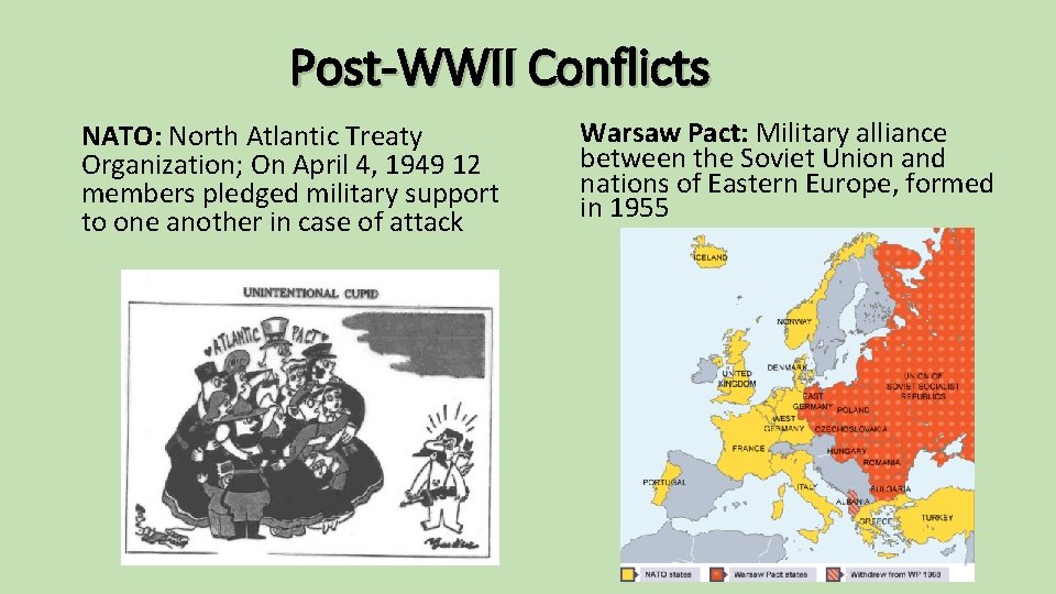 THE COLD WAR VISUAL VOCABULARY LEARNING OBJECTIVES SS