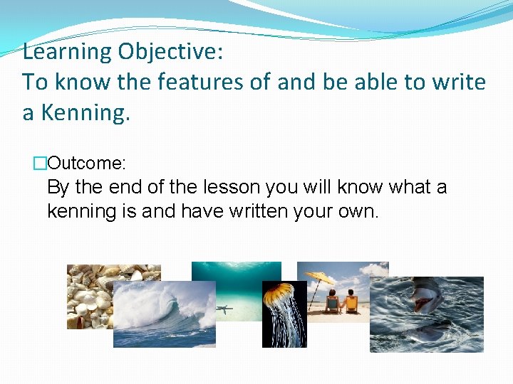 Kennings What are they How to write them