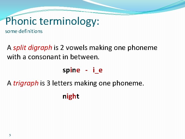 Year 1 Phonic Knowledge and the Phonics Screening