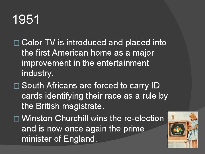 THE 1950S By Josh Druz 1950 The Korean