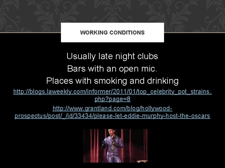 COMEDIAN Keenen Millsapp JOB DESCRIPTION Funny outgoing creative