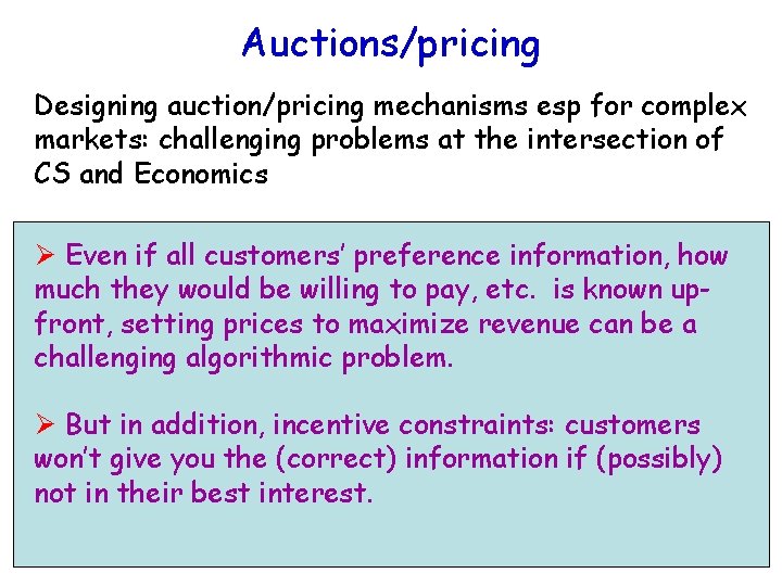 Machine Learning for Mechanism Design and Pricing Problems