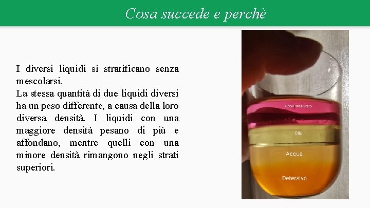 Scienze Integrate CHIMICA Attivit laboratoriale in D A