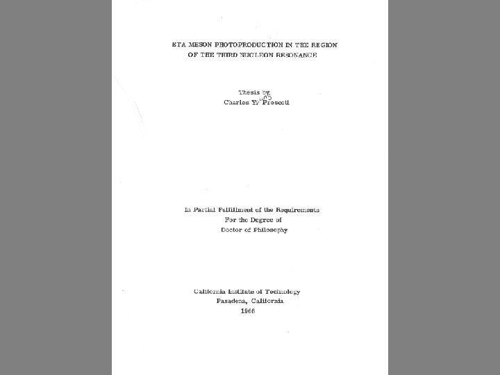 The CIT Era Chez Heusch 4 Bruce Winstein
