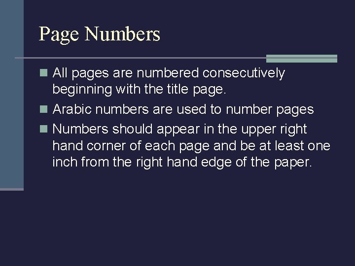 Formal Writing in Baccalaureate Nursing Education APA Style