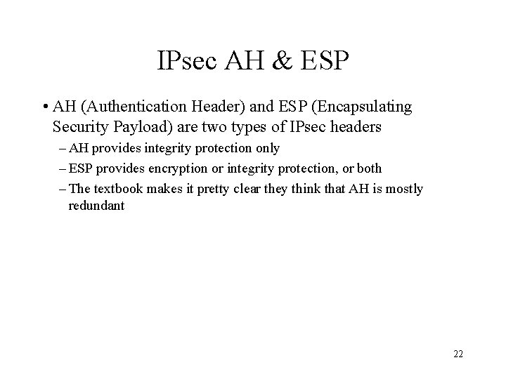 Computer Security Standards and Products 14 December 2021