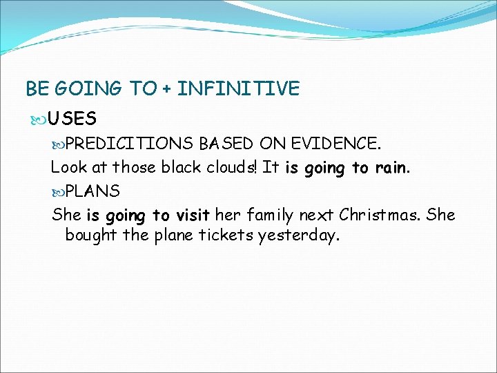 FUTURE TENSES Future simple will infinitive USES GENERAL