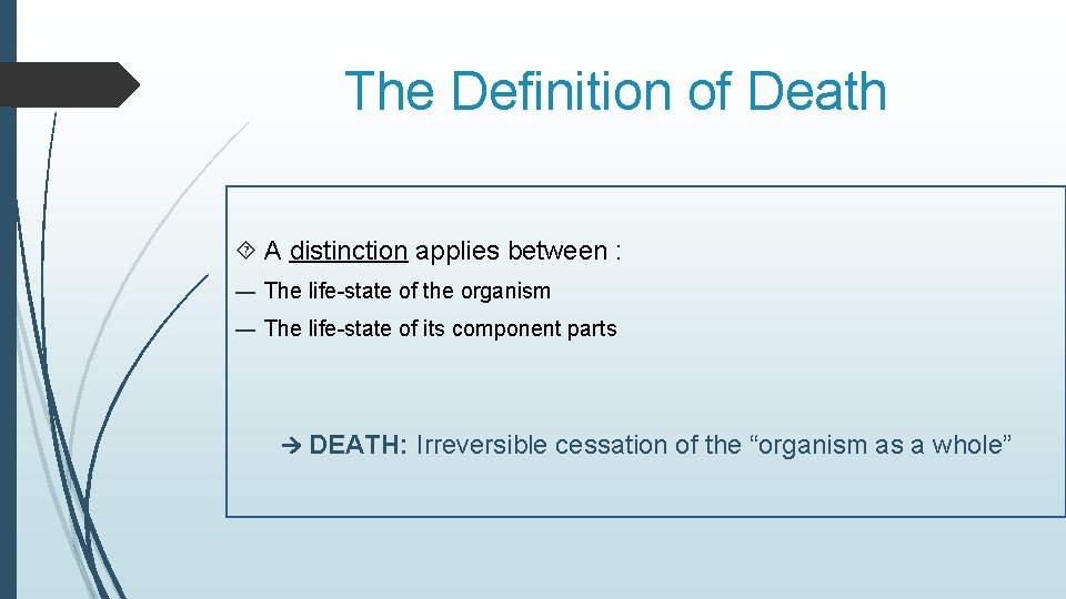 There Can Be Agreement as to What Constitutes