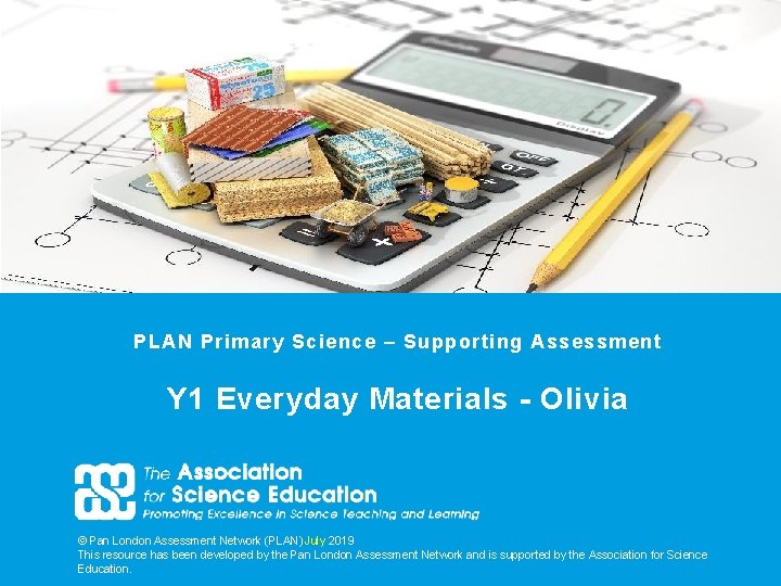 PLAN Primary Science Supporting Assessment Y 1 Everyday