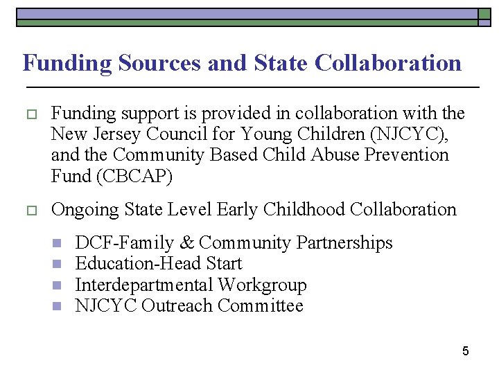 New Jersey Department of Children Families DCF Cumberland