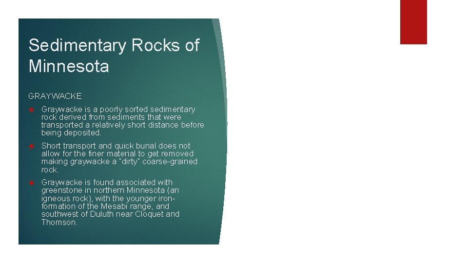 Sedimentary Rocks LETS BREAK IT DOWN Sedimentary Rocks