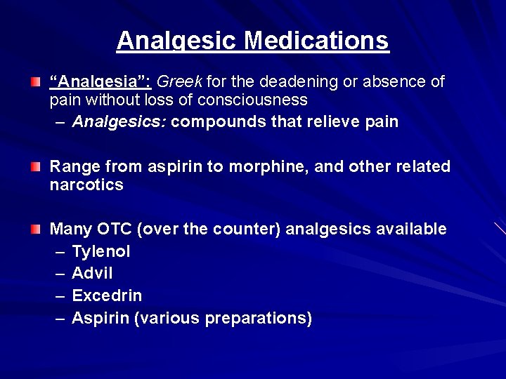 Analysis of Analgesic Tablets by Thin Layer Chromatography