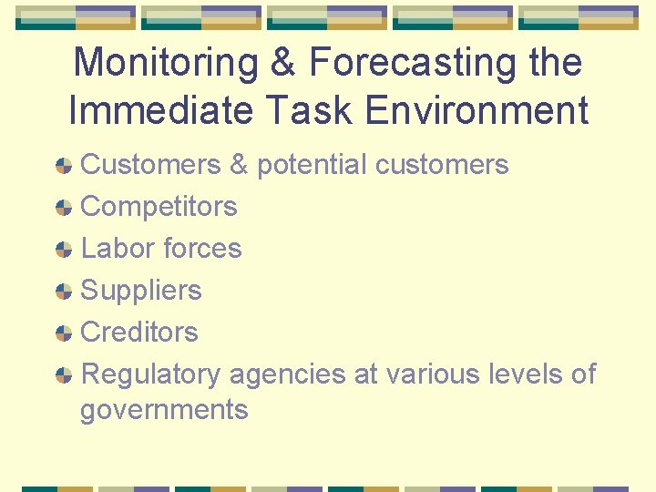 Business Policy Strategy Chapter Two The Field of