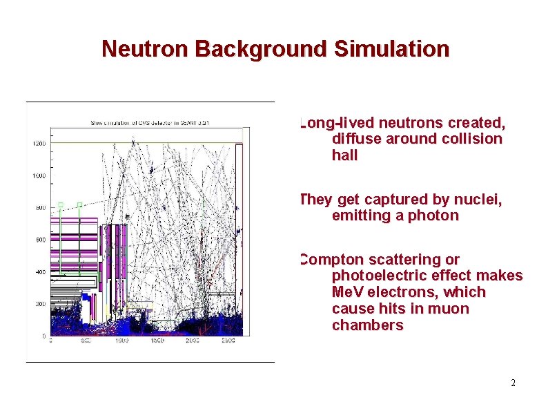 Neutron Background Simulation R Wilkinson Neutron Background Simulation