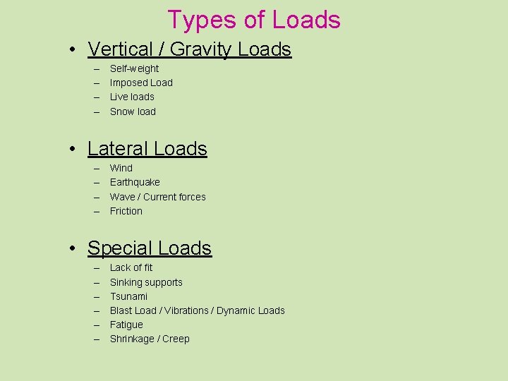 Structural Bracings Presentation by V G Abhyankar For
