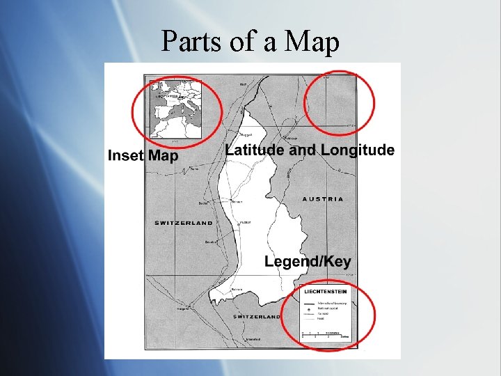 Parts of a Map SOL WG 1 a