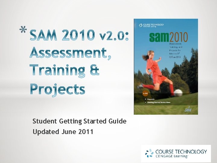 Student Getting Started Guide Updated June 2011 1