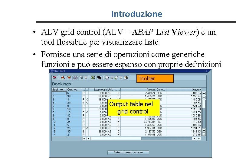 ABAP Objects ALV Grid Mantova 14 dicembre 2021