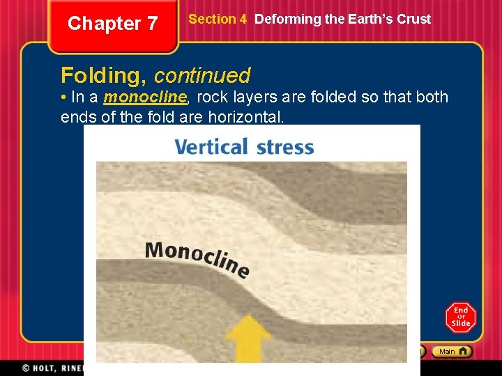 Chapter 7 Plate Tectonics Section 4 Deforming the