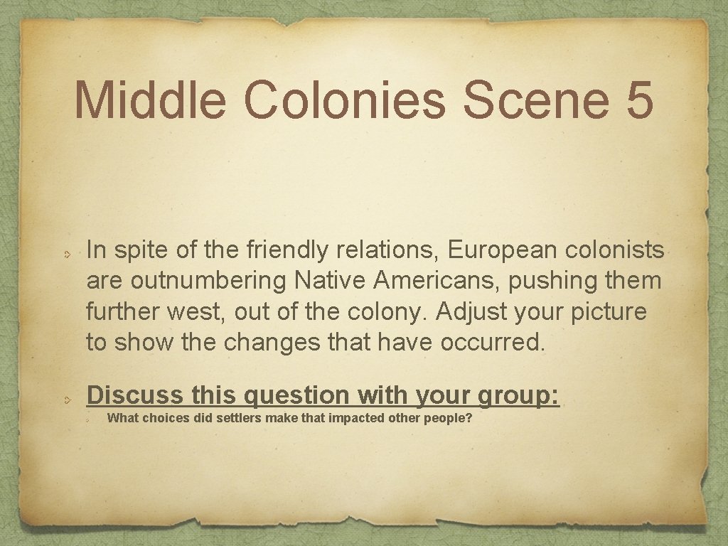 Colonial Regions Development Game Middle Colonies Middle Colonies