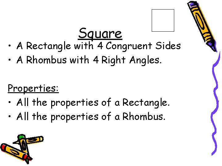 Unit 3 Geometry Gallery Properties of Special Quadrilaterals