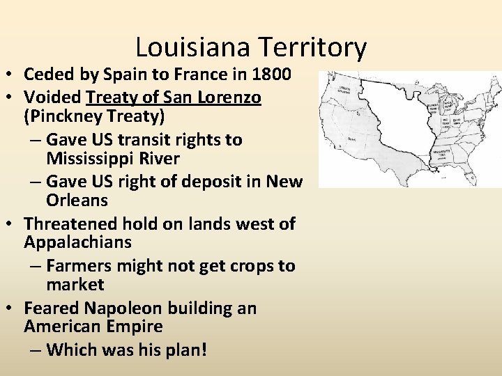 The New Nation Part II The Jeffersonian Era