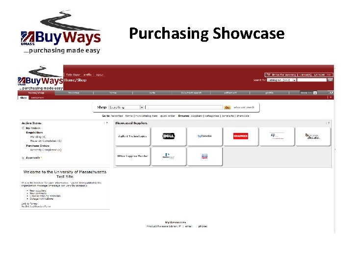 UMASS Buy Ways purchasing made easy What is