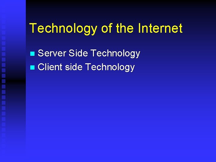 HCI 201 Week 3 Lecture Technology Basics Formatting