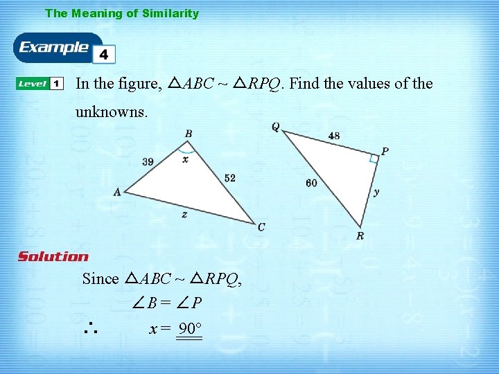TRIGONOMETRY Math 10 Ms Albarico 5 1 Ratios