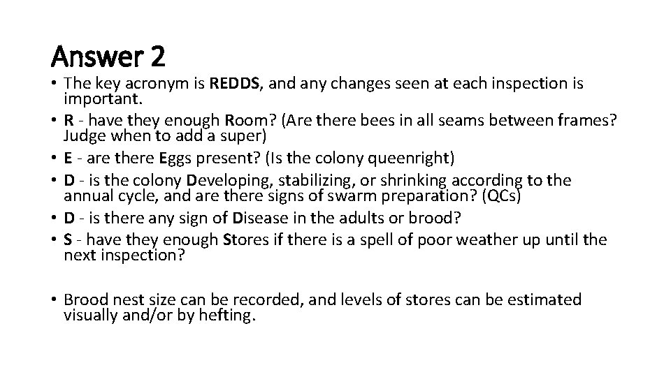 QA BRBKA April 13 th 2021 Question 1