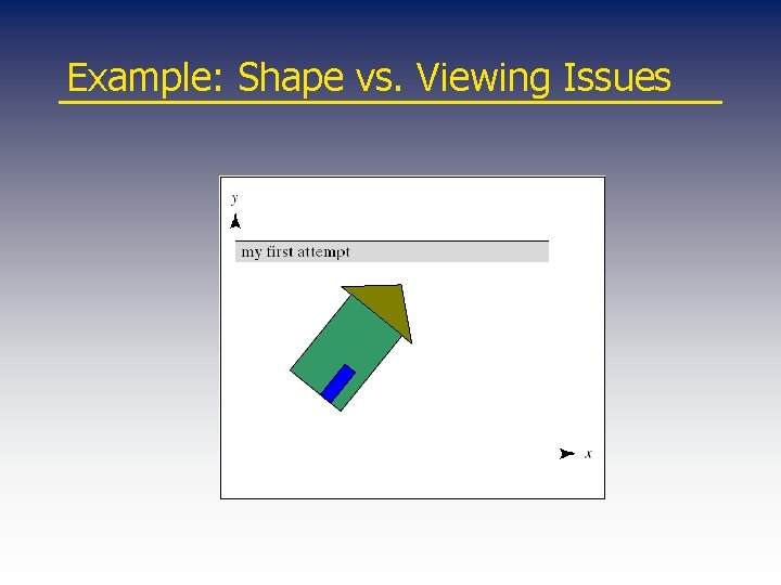 Geometry 2 D Transformations Course web page http