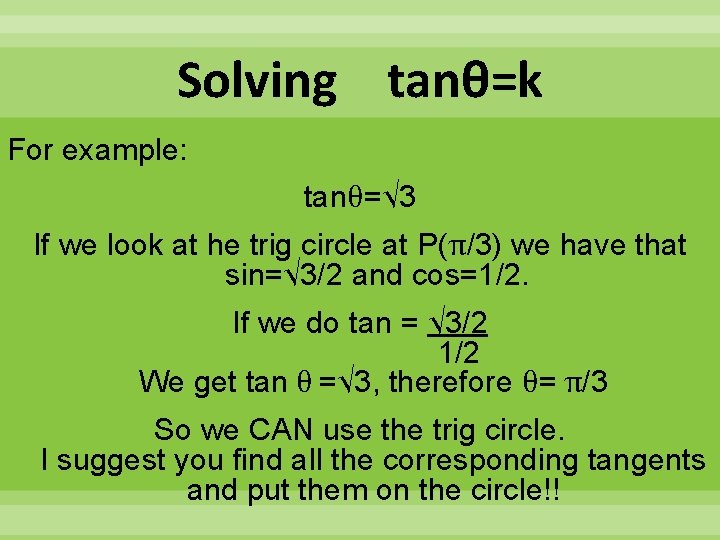 Tangent Functions Section 5 7 The Basic Tan