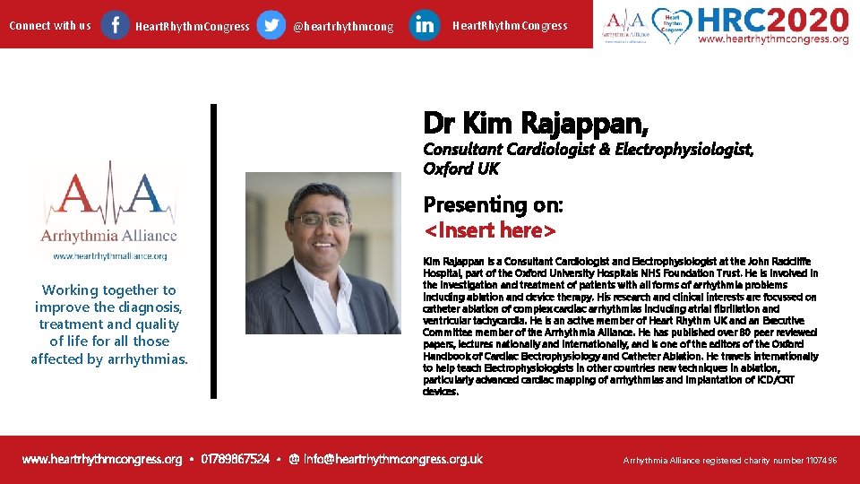 Connect with us Heart Rhythm Congress heartrhythmcong Heart