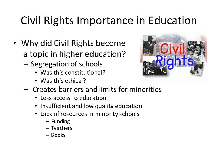 Civil Rights Overview Timeline Paulsen R 2008 Civil