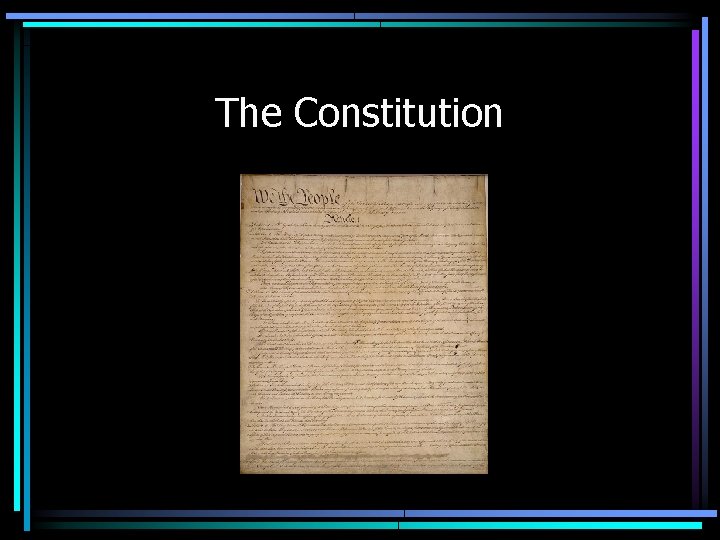 The Constitution Dennis the Constitutional Peasant On March