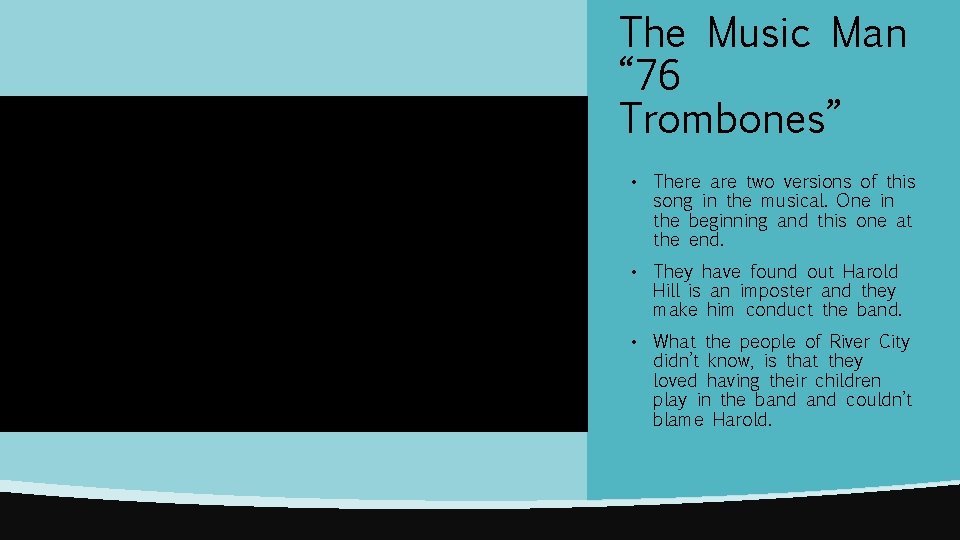 The Music Man By Meredith Willson Power Point