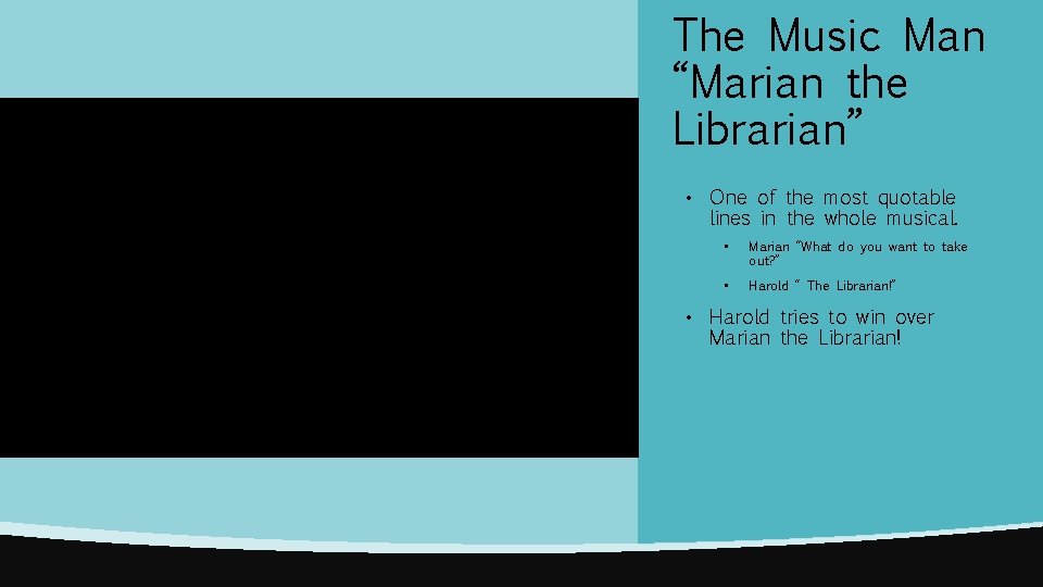 The Music Man By Meredith Willson Power Point