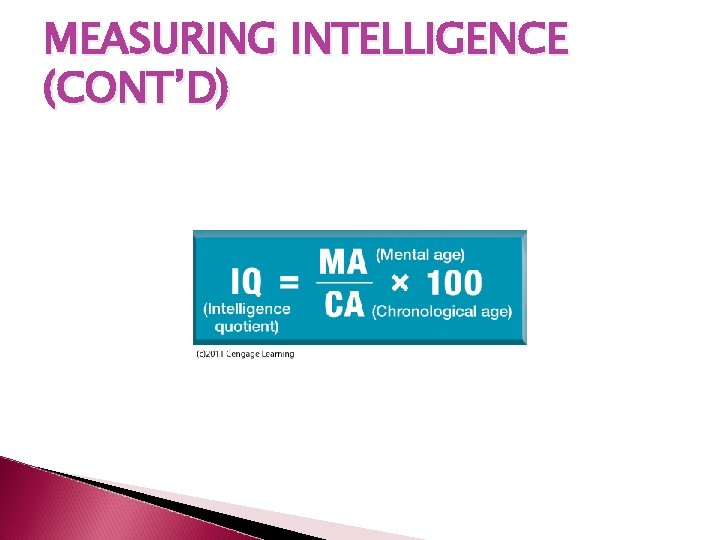Module 13 Intelligence INTRODUCTION Psychometrics Subarea of psychology