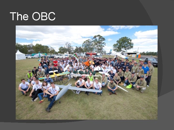 Stephen Dade UAV OUTBACK CHALLENGE The OBC The