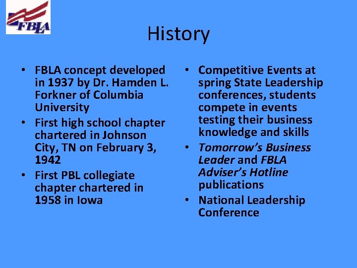 Future Business Leaders of America 2013 14 CoCurricular