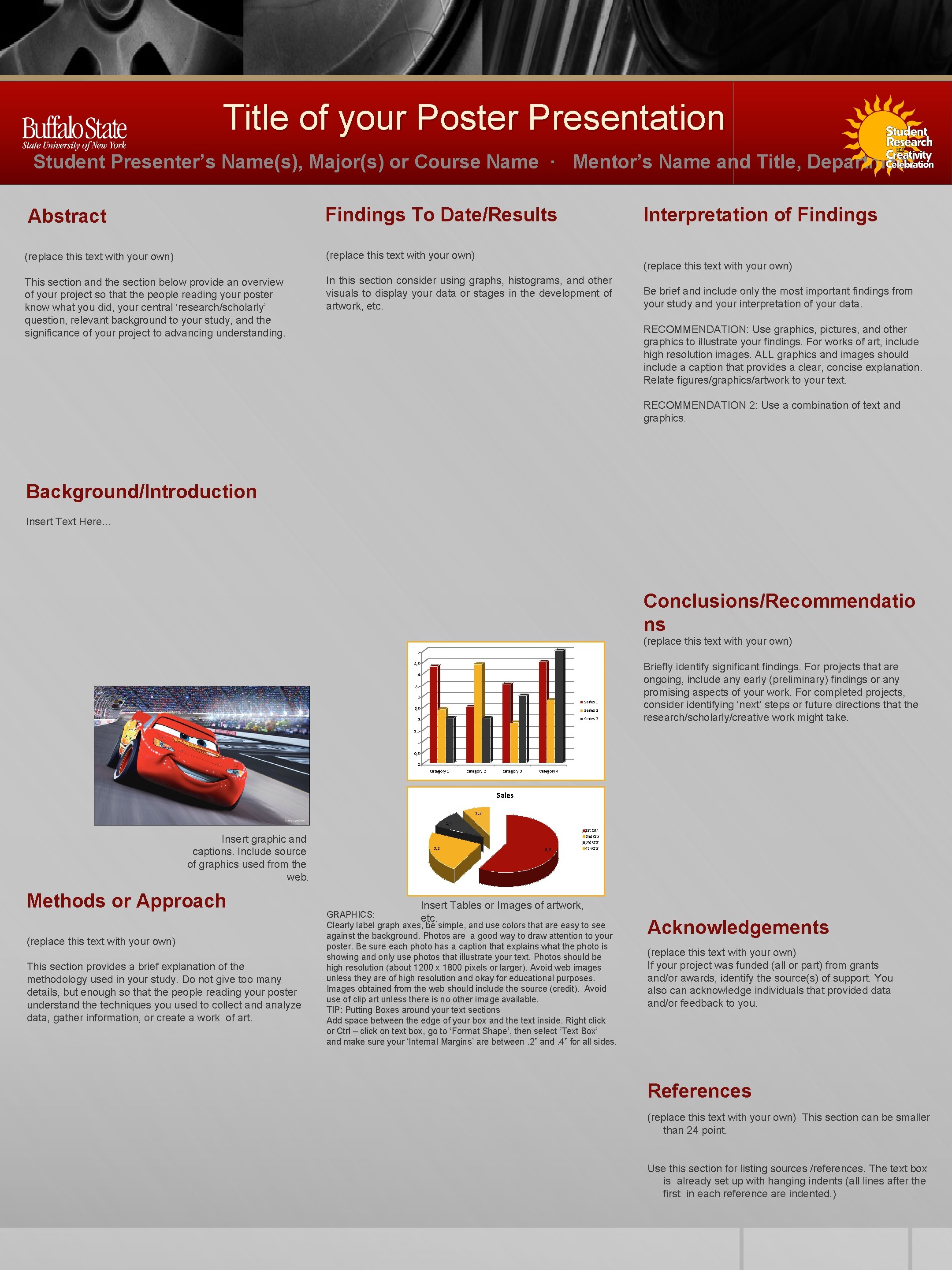 Title of your Poster Presentation Student Presenters Names