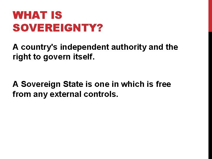 Welcome Back I hope you had a relaxing