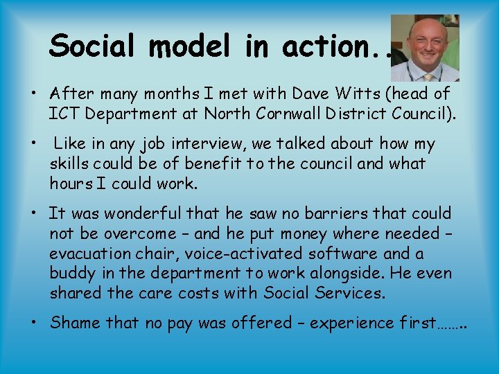 Introduction to me Simon Slatter 30 years old