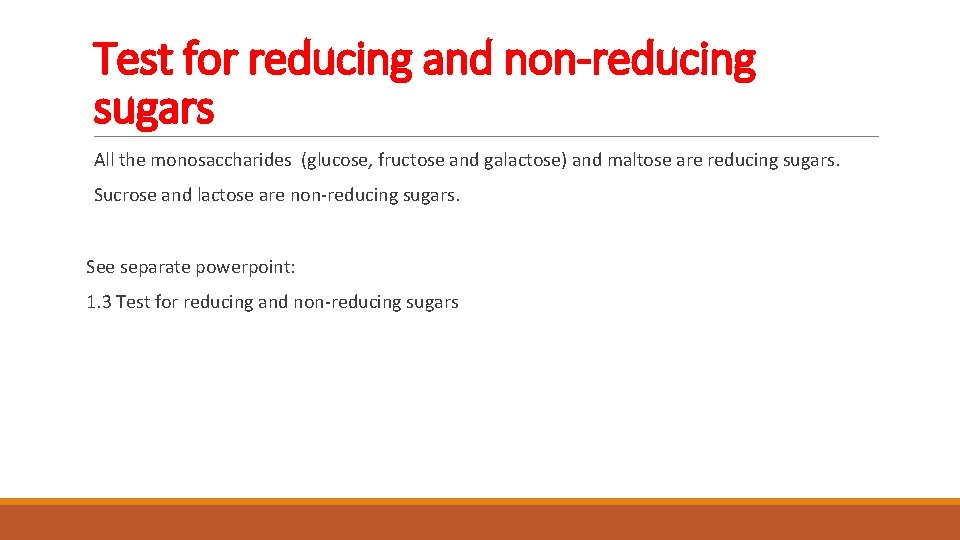 1 3 Carbohydrates Disaccharides SECTION 1 BIOLOGICAL MOLECULES