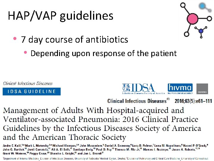 Duration of Antimicrobial Therapy Kimberly D Leuthner Pharm