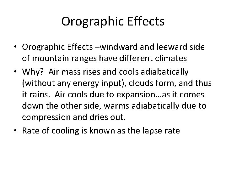 Climate How is Climate different than Weather Weather