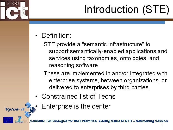The supplyside From the Lab to the Market
